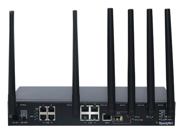 Craddlepoint GSX1204 4G/LTE/11AC Wireless Router, 5 Gig ports, 4 FXS p ...