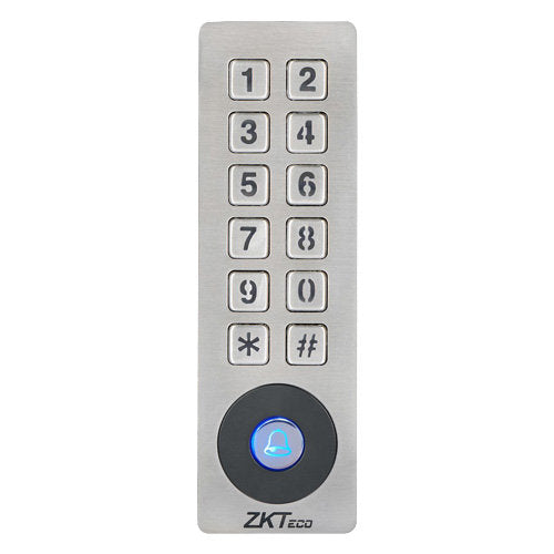 ZKTeco Standalone Metal Keypad RFID reader, Part# SMK-V (NEW) – Telecom ...