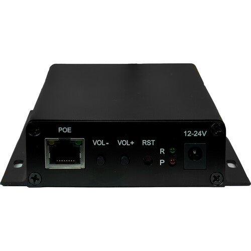 Speco IP Audio PoE Encoder with Microphone in Enclosure for SIP/ONVIF ...