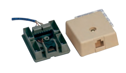 Suttle 103A4-50 Simplex 4-conductor Jack Assembly, 110 IDC Terminals ...