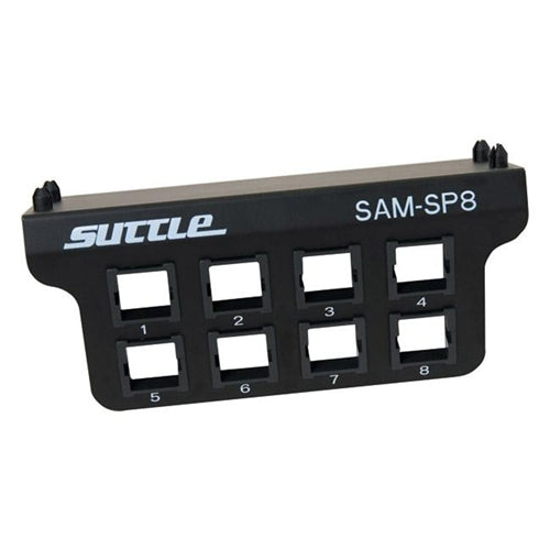 Suttle SAM-SP8 8-port SpeedStar Patch Panel - Accepts any SpeedStar ...