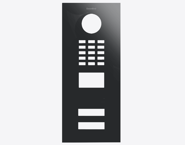 Doorbird Front panel for DoorBird D2102V – Telecom Creations