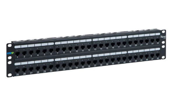 ICC Patch Panel, CAT 6A, 48-Port, 2 RMS, Part# ICMPP0486B – Telecom ...