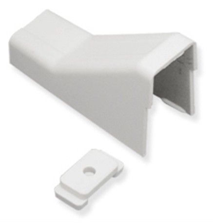 ICC Ceiling Entry & Clip, 3/4", White, Part# ICRW22CMWH – Telecom Creations