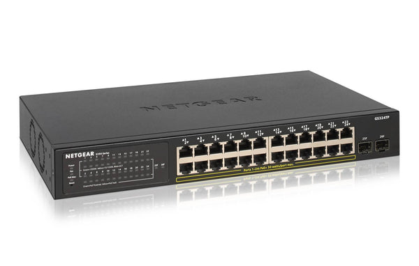 24-port Gig Poe+ Smart Switch – Telecom Creations